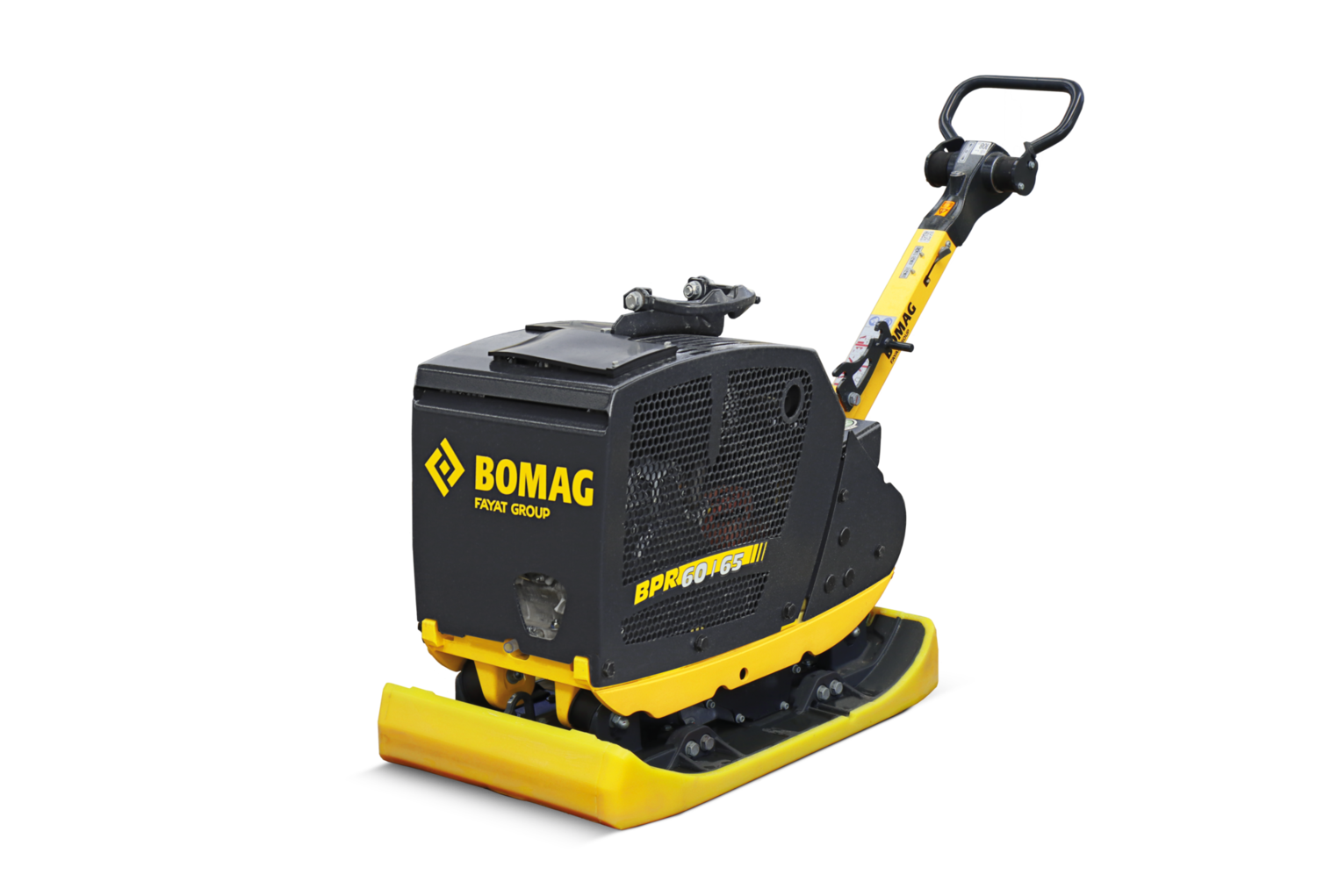 BPR 60/65 STONEGUARD vibratory plate. Perfect for paving. | BOMAG
